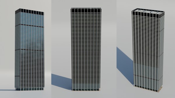 3D Tall Skyscrapers New York City v3 - TurboSquid 1842169
