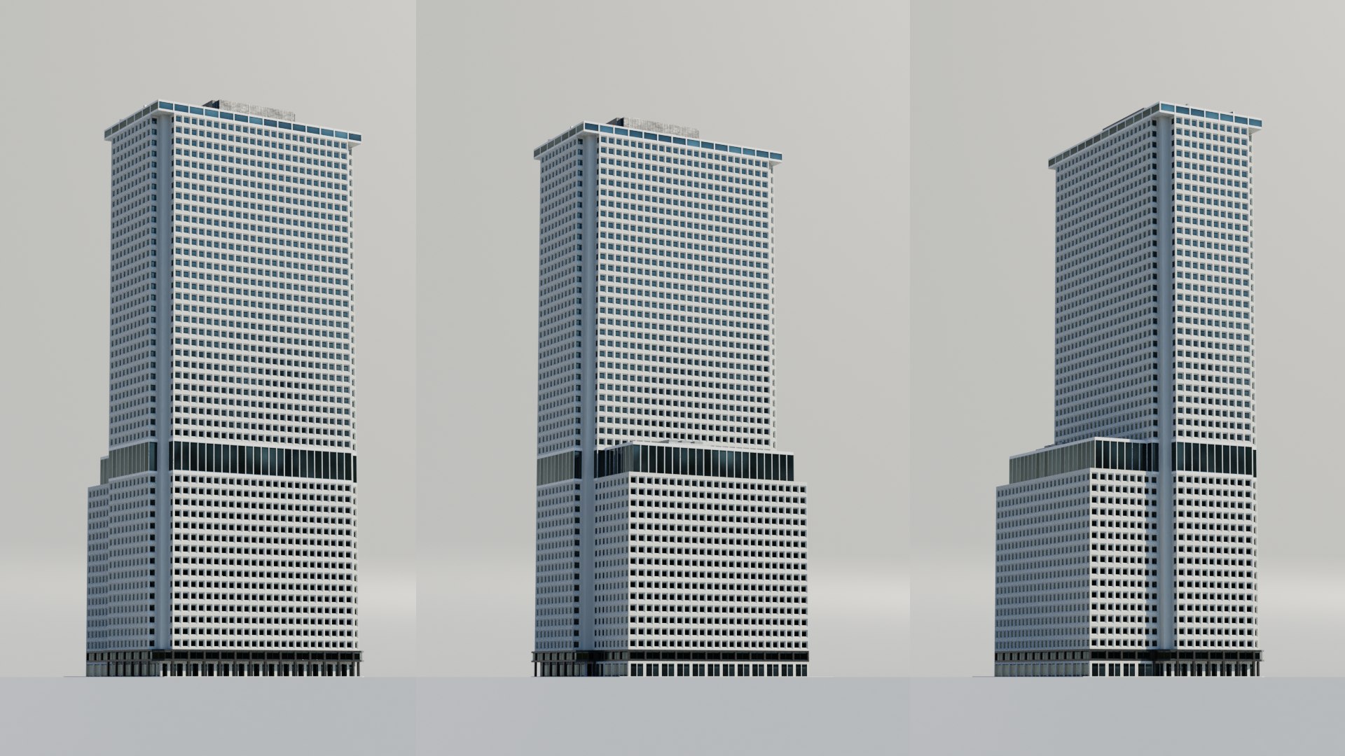 3D Tall Skyscrapers New York City V3 - TurboSquid 1842169