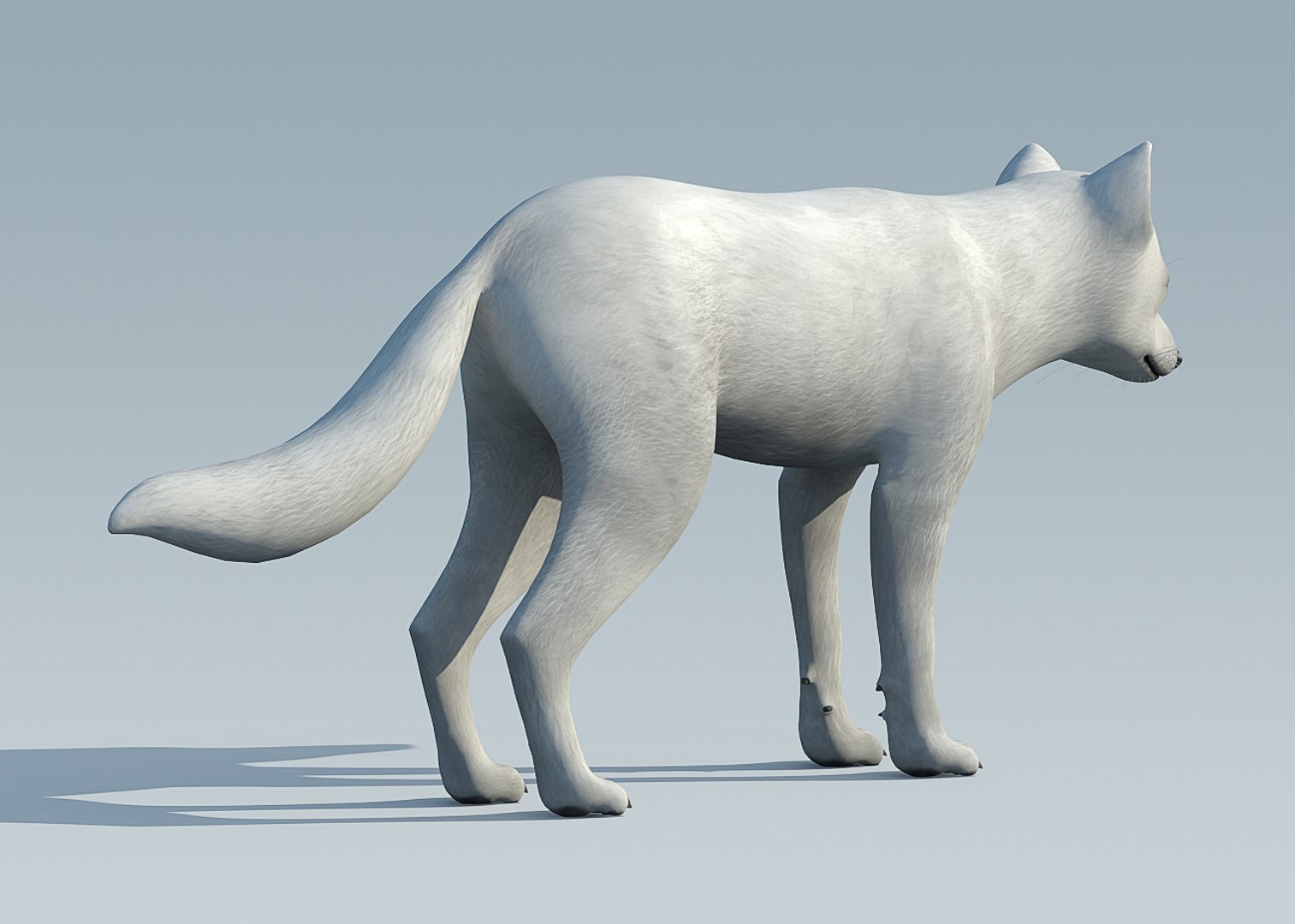 Arctic Fox 3d Max