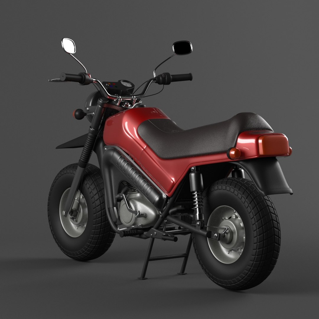 Vintage Motorcycle Tula 3D Model - TurboSquid 1359573
