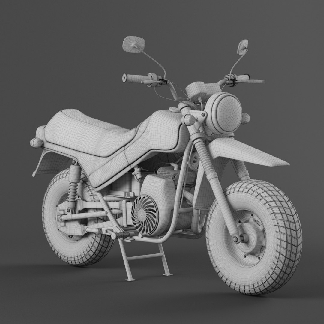 Vintage Motorcycle Tula 3D Model - TurboSquid 1359573