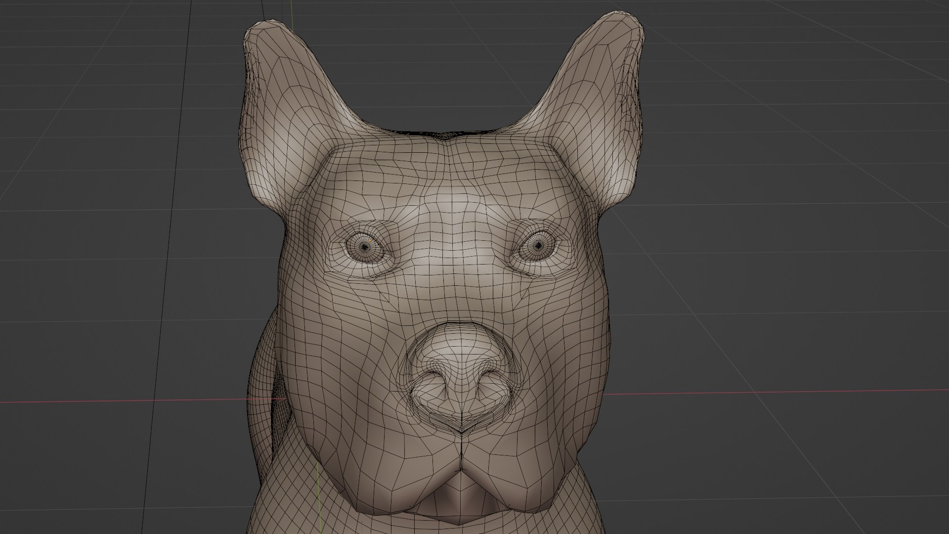 Dog Pitbull Mix 3D model - TurboSquid 2129078