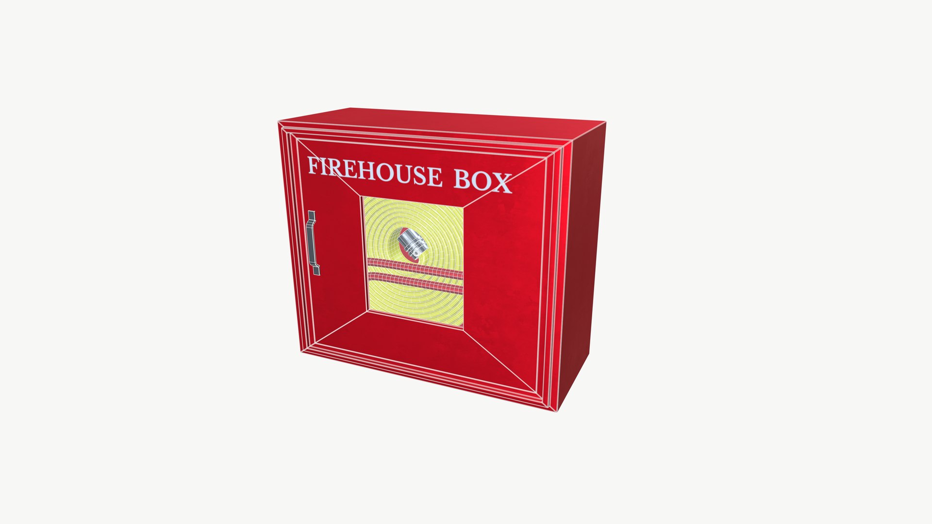Fire Pipe Box 3D - TurboSquid 2272864
