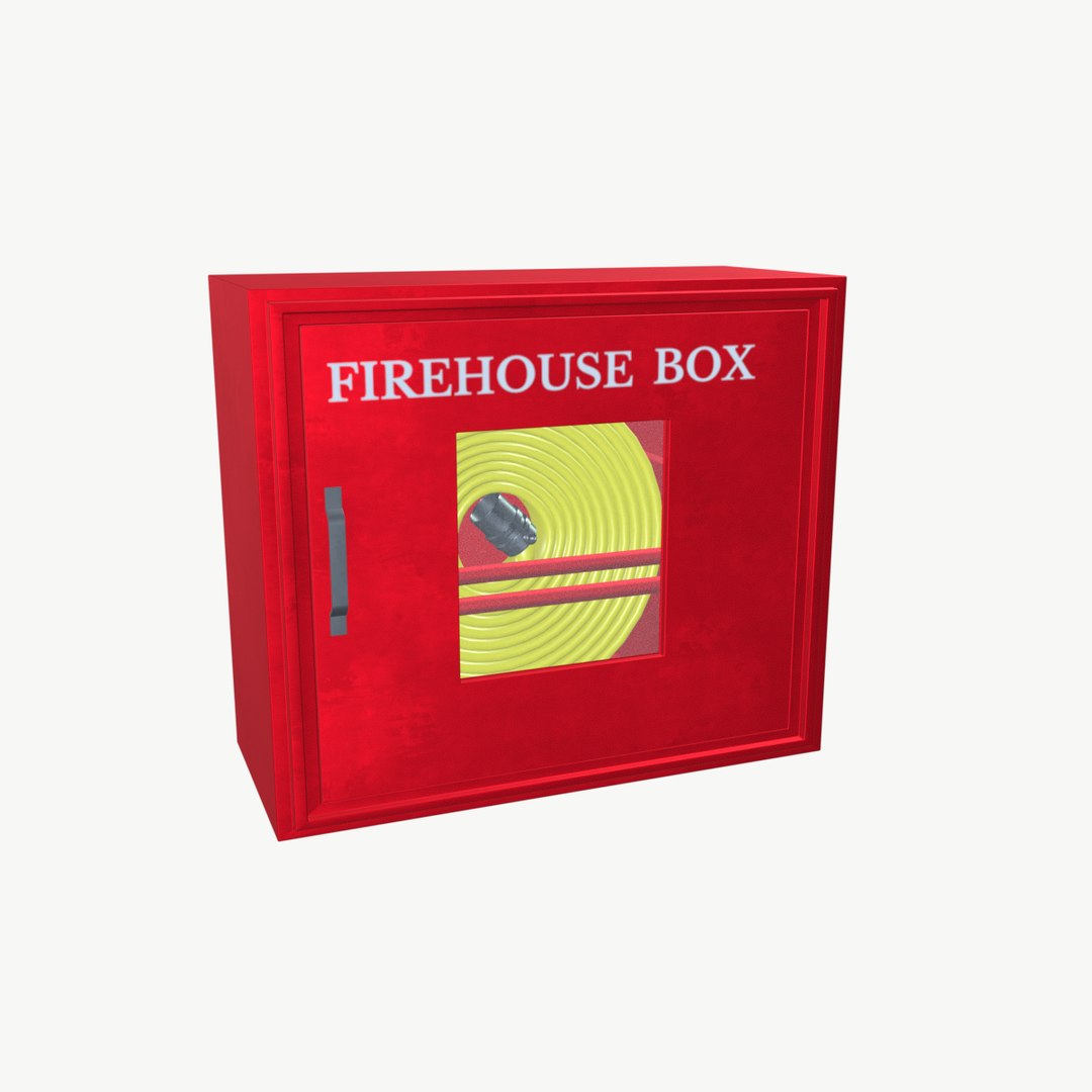 Fire Pipe Box 3D - TurboSquid 2272864