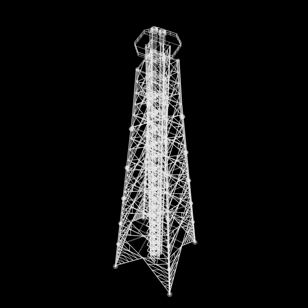 Flare Stack 3D Model - TurboSquid 1694011