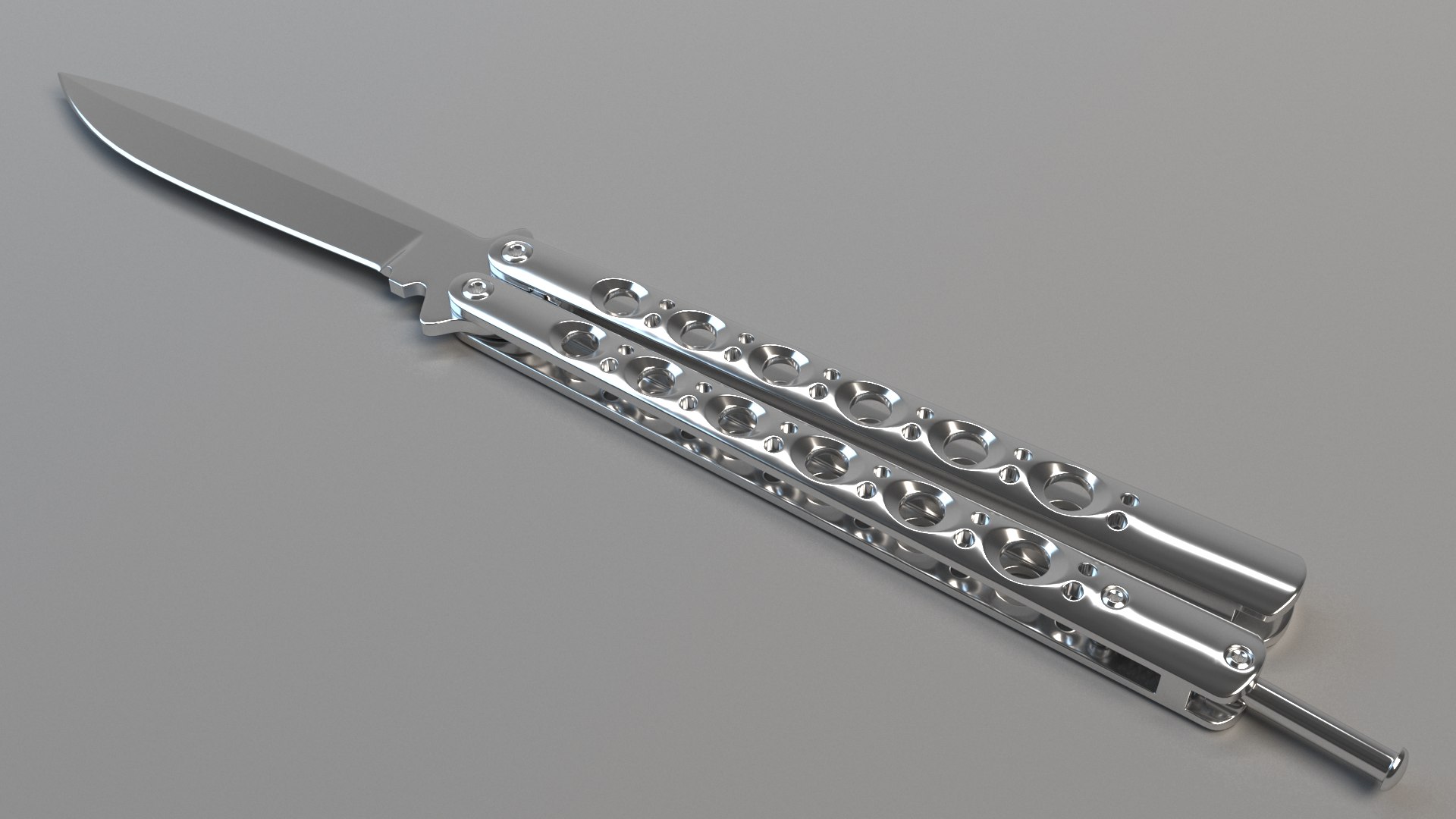 Balisong Bali Song 3D Model - TurboSquid 1616533