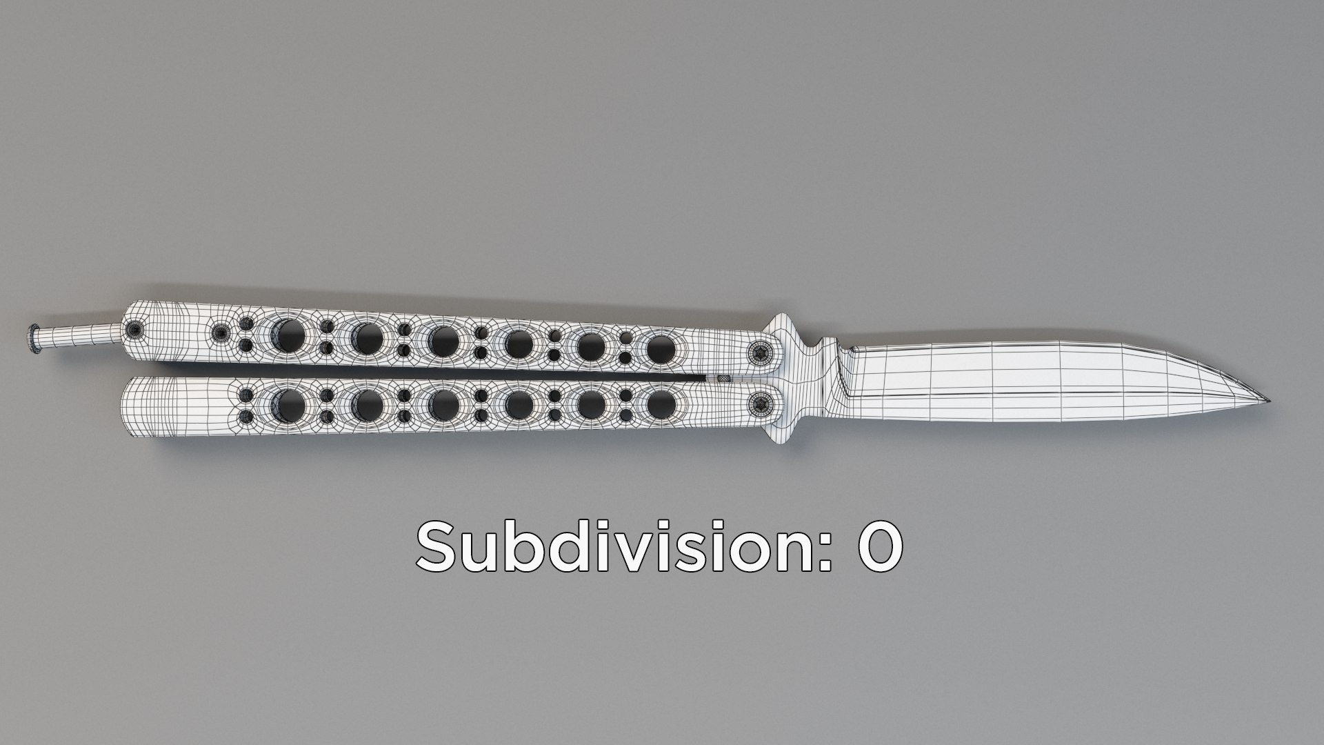 Balisong Bali Song 3D Model - TurboSquid 1616533