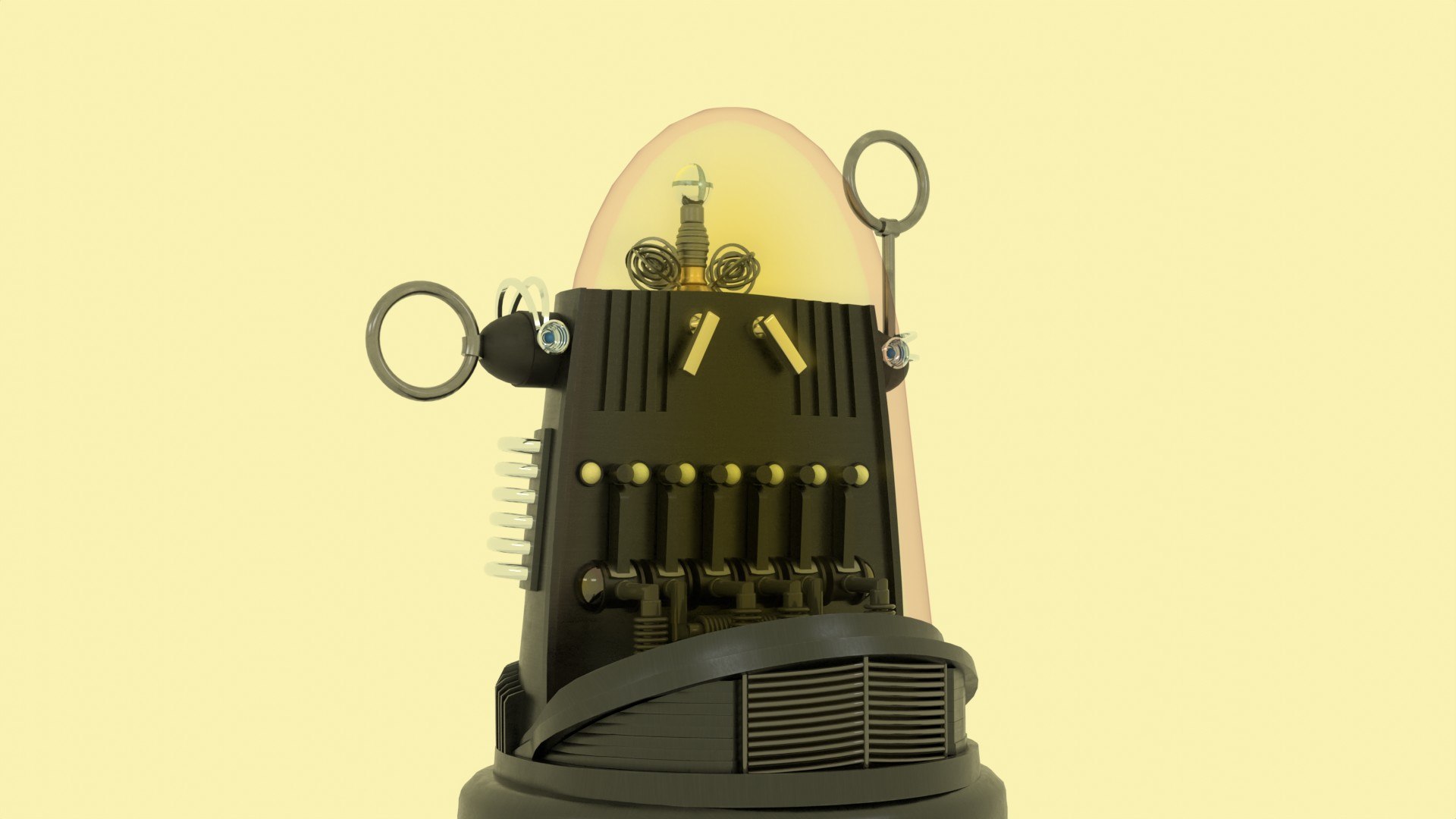 3D Robby Robot - TurboSquid 2256402