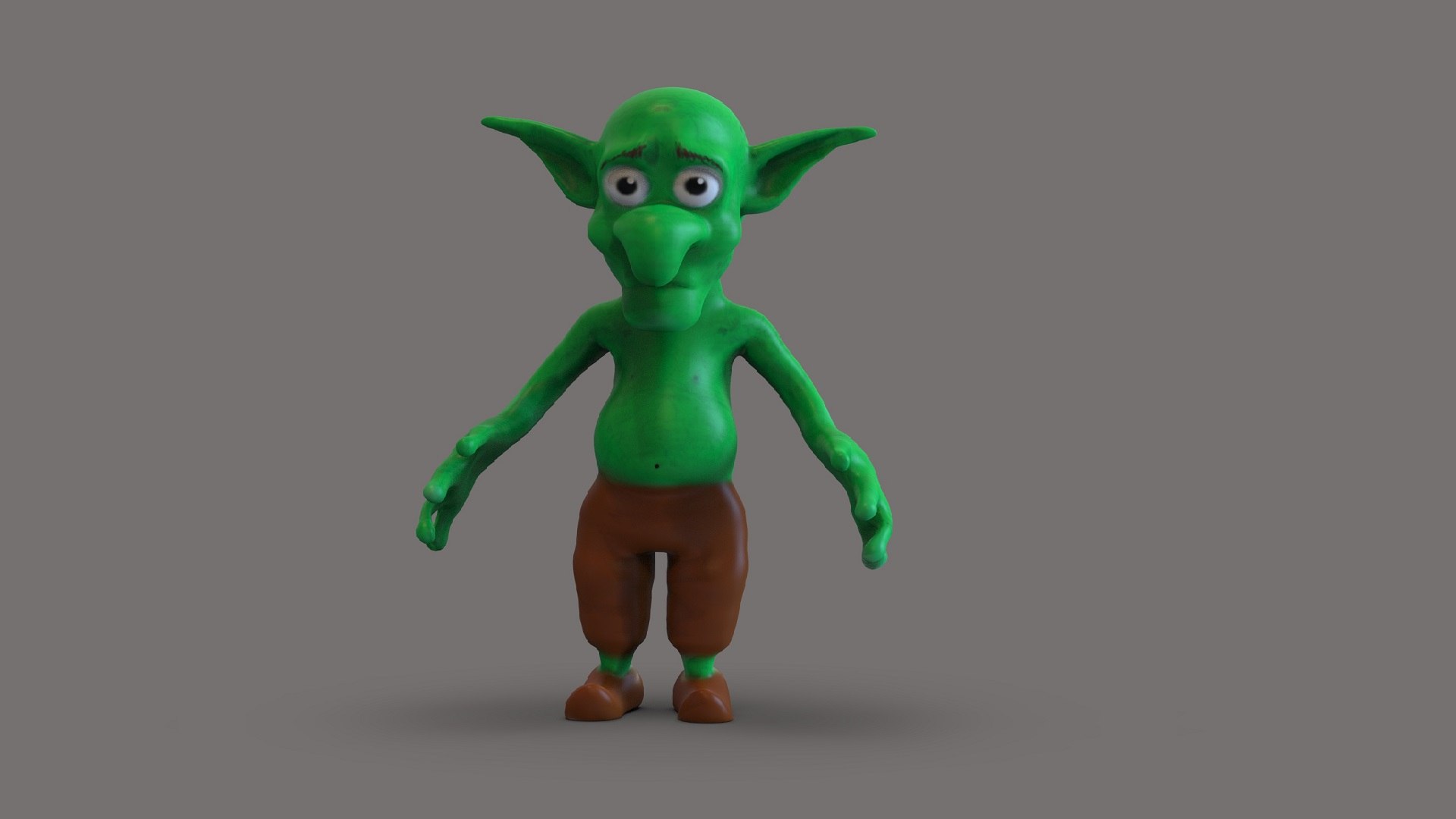Orc Toon Model - TurboSquid 2423760