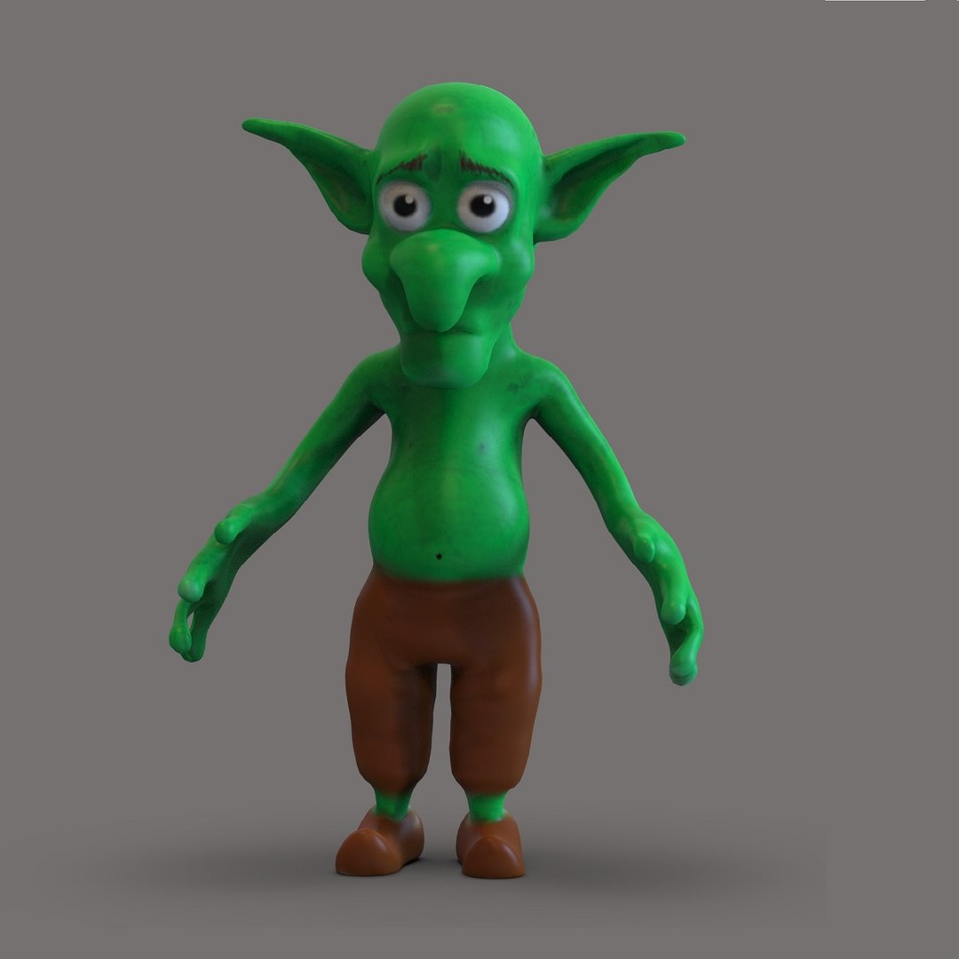 Orc Toon Model - TurboSquid 2423760