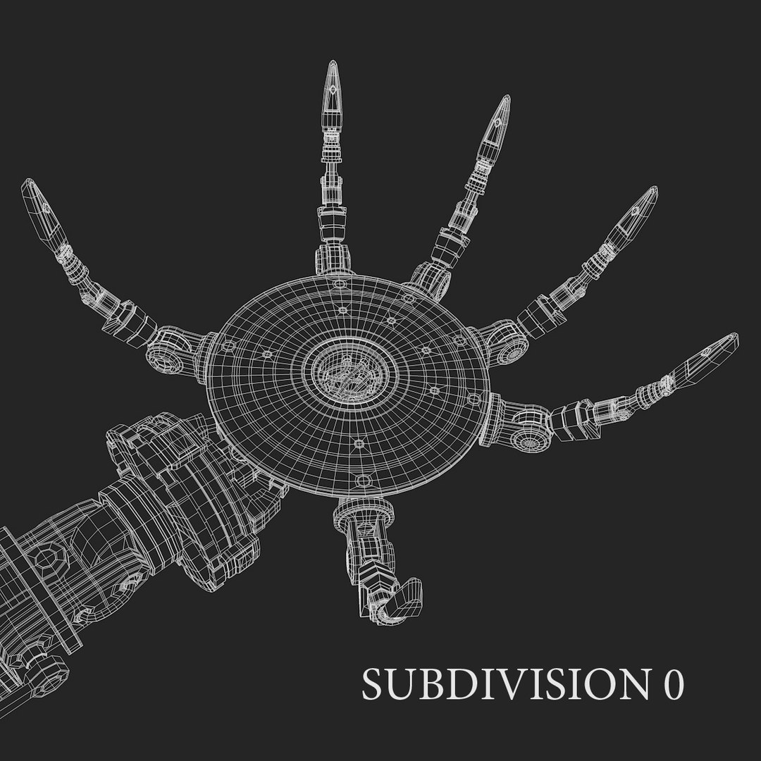 Robot Arm Steampunk Max