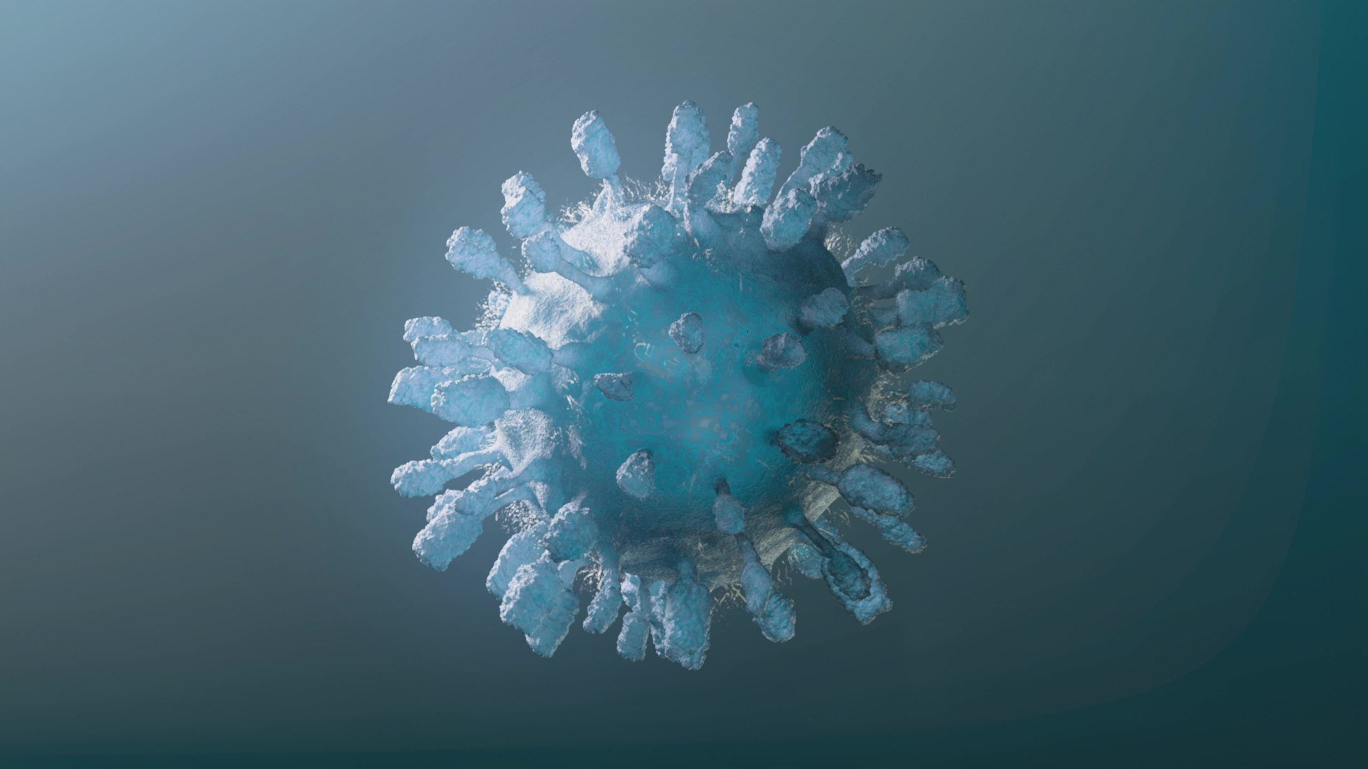 3D Infected Virus Renderer - TurboSquid 1530086