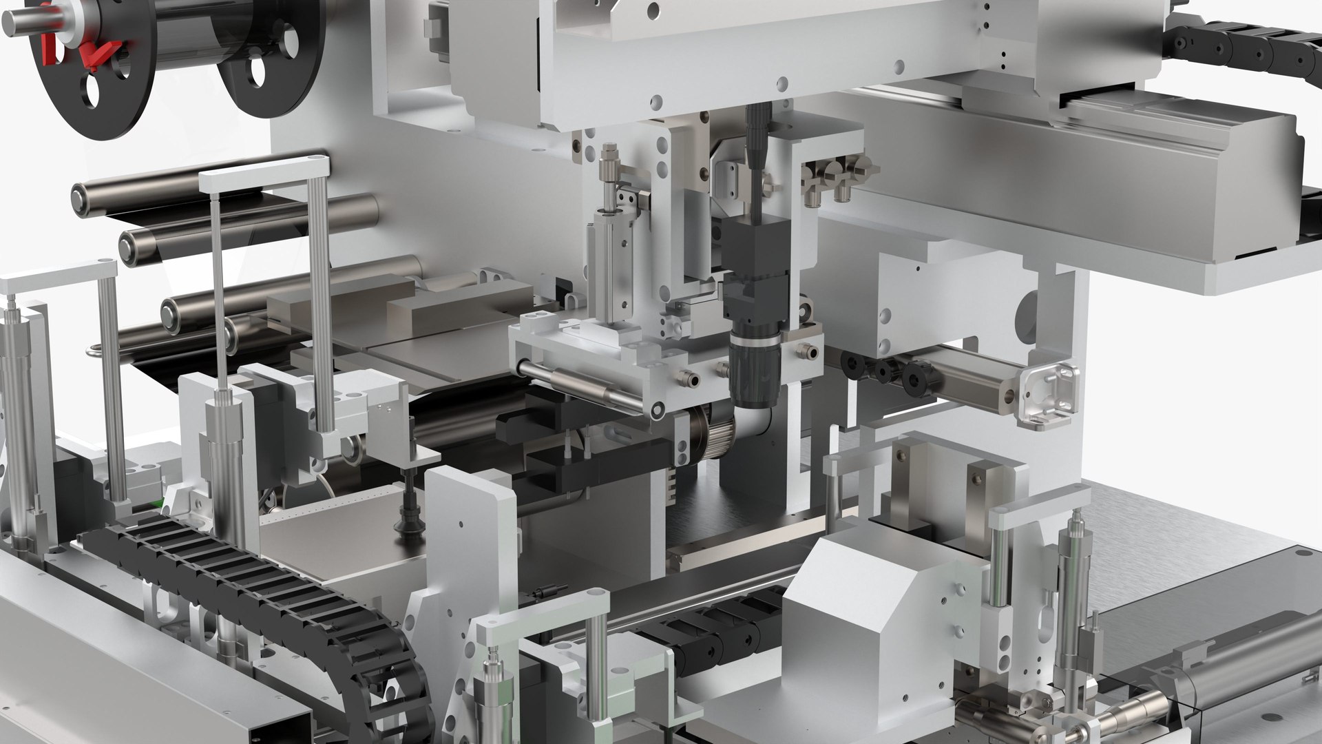 Automatic Mobile Phone Screen Film Sticking Machine 3D Model ...