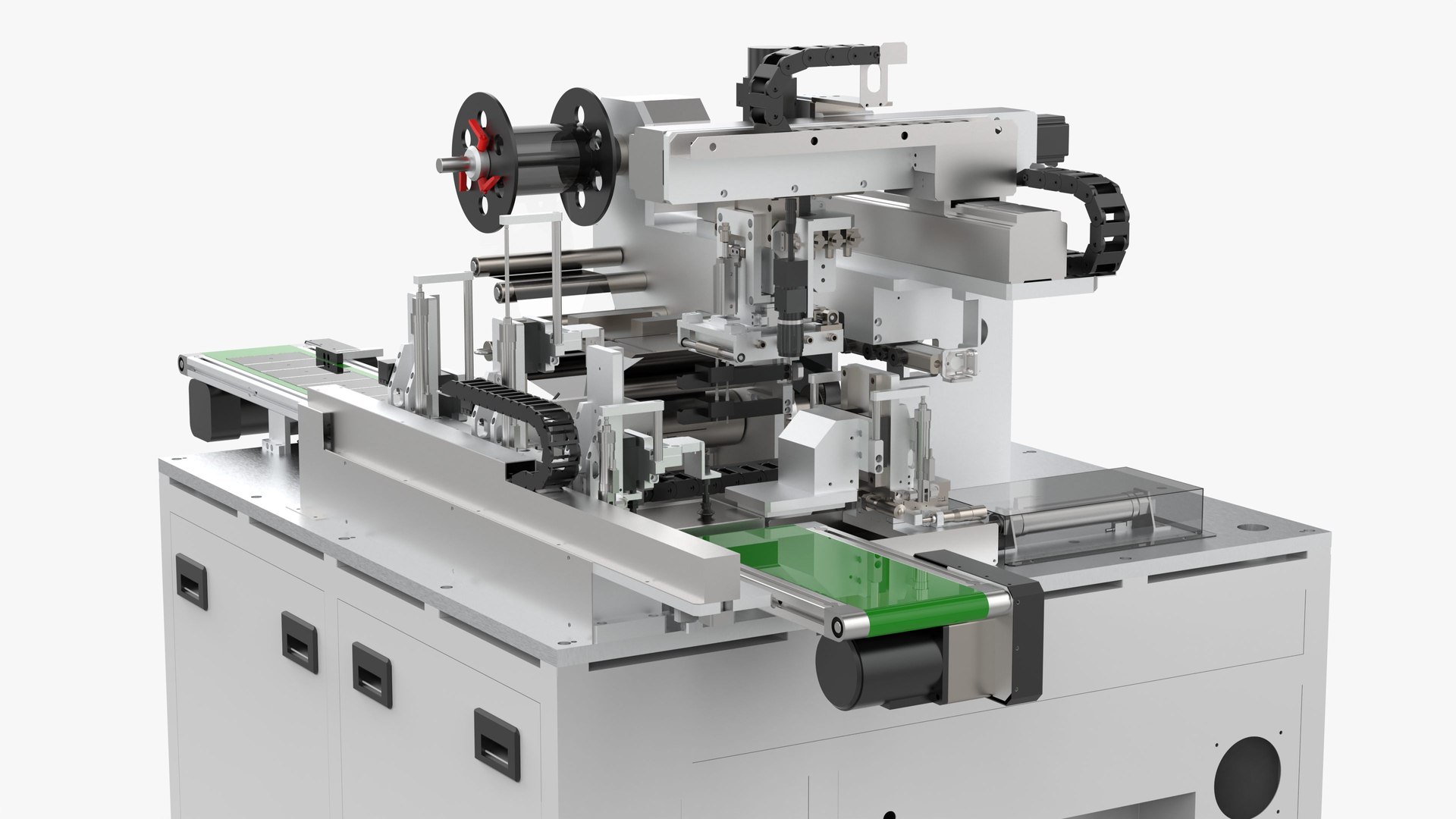 Automatic Mobile Phone Screen Film Sticking Machine 3D Model ...