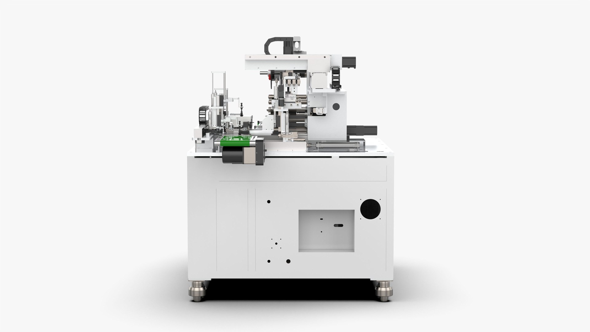 Automatic Mobile Phone Screen Film Sticking Machine 3D Model ...