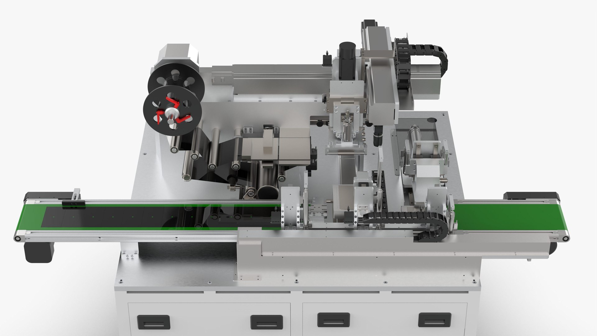 Automatic Mobile Phone Screen Film Sticking Machine 3D Model ...