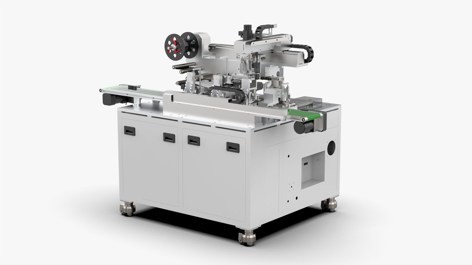 Automatic Mobile Phone Screen Film Sticking Machine 3D Model ...