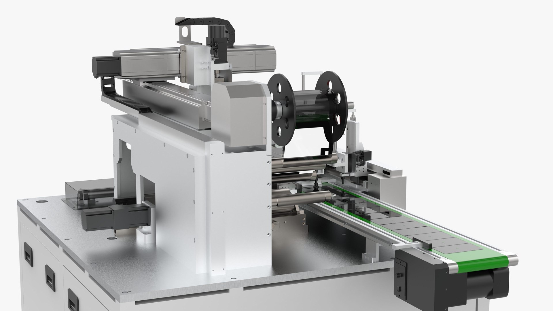 Automatic Mobile Phone Screen Film Sticking Machine 3D Model ...