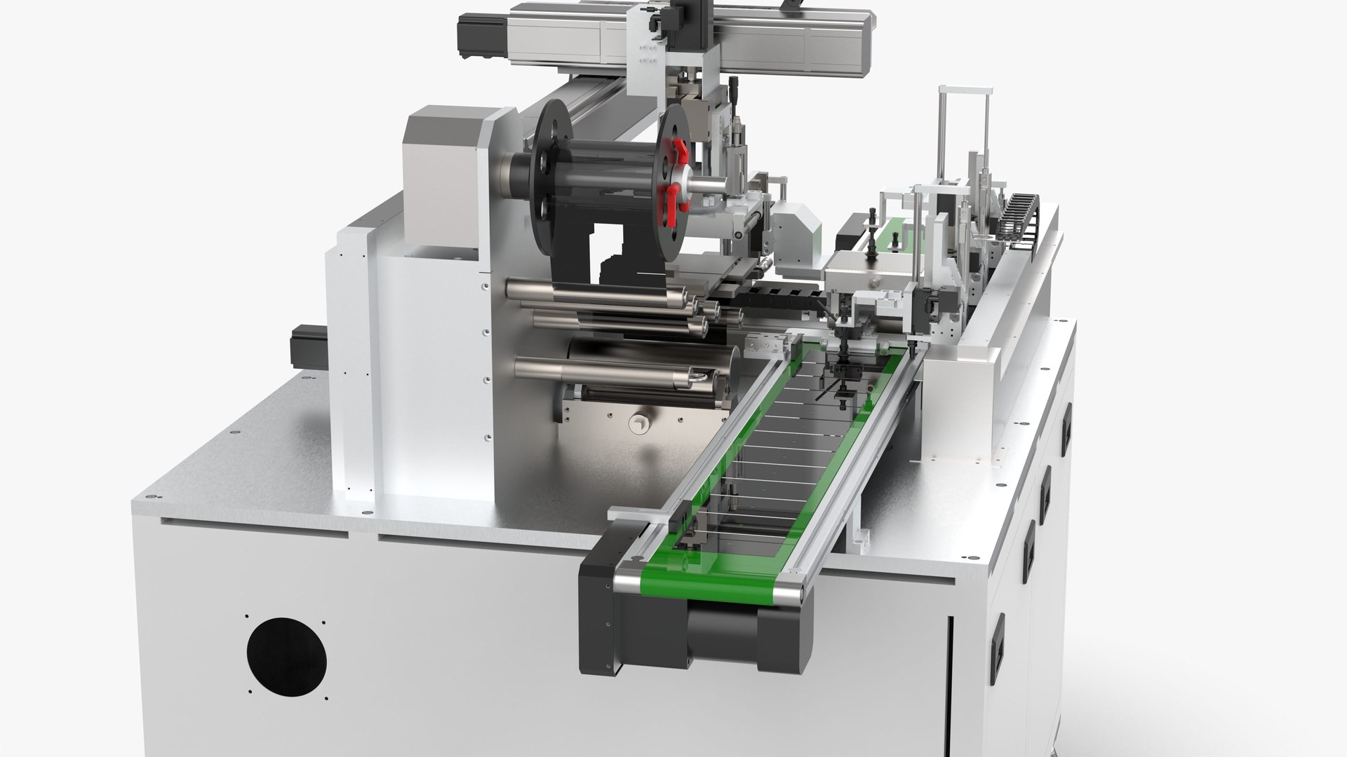 Automatic Mobile Phone Screen Film Sticking Machine 3D Model ...