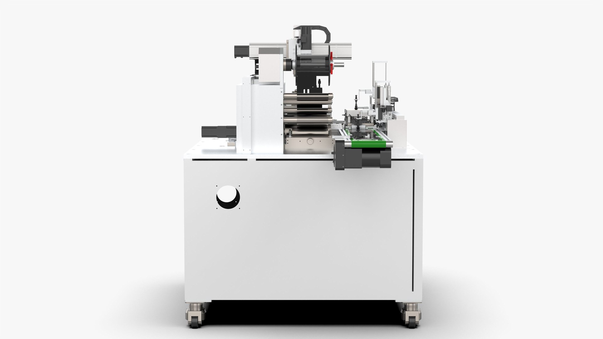 Automatic Mobile Phone Screen Film Sticking Machine 3D Model ...