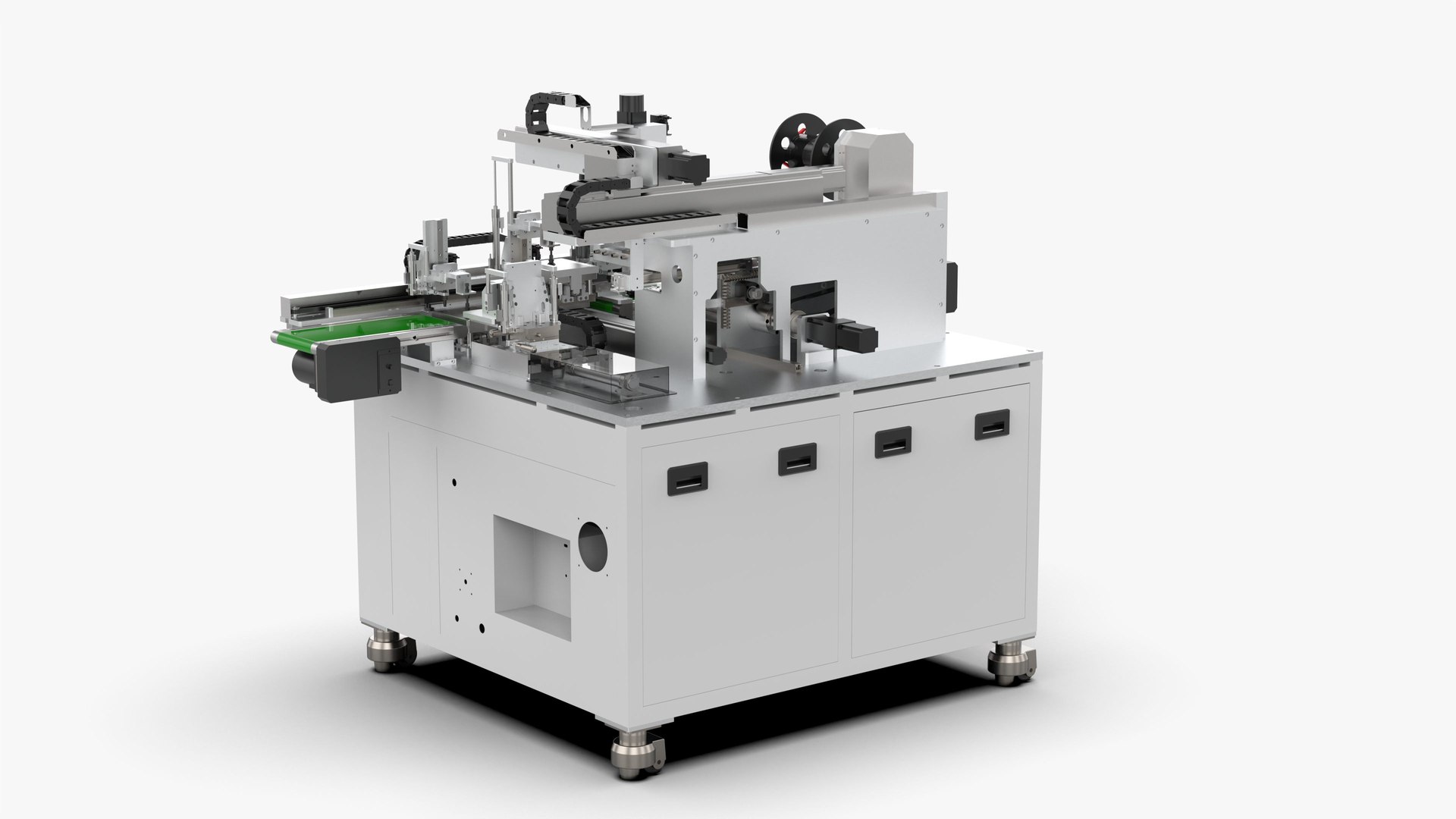 Automatic Mobile Phone Screen Film Sticking Machine 3D Model ...