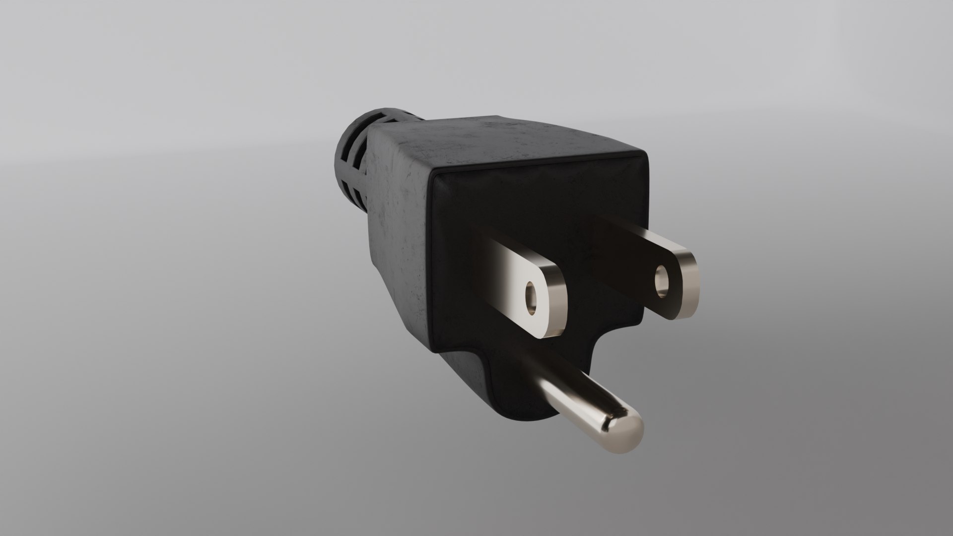 Free 3D Standard 3 Prong Plug American Model - TurboSquid 2179567