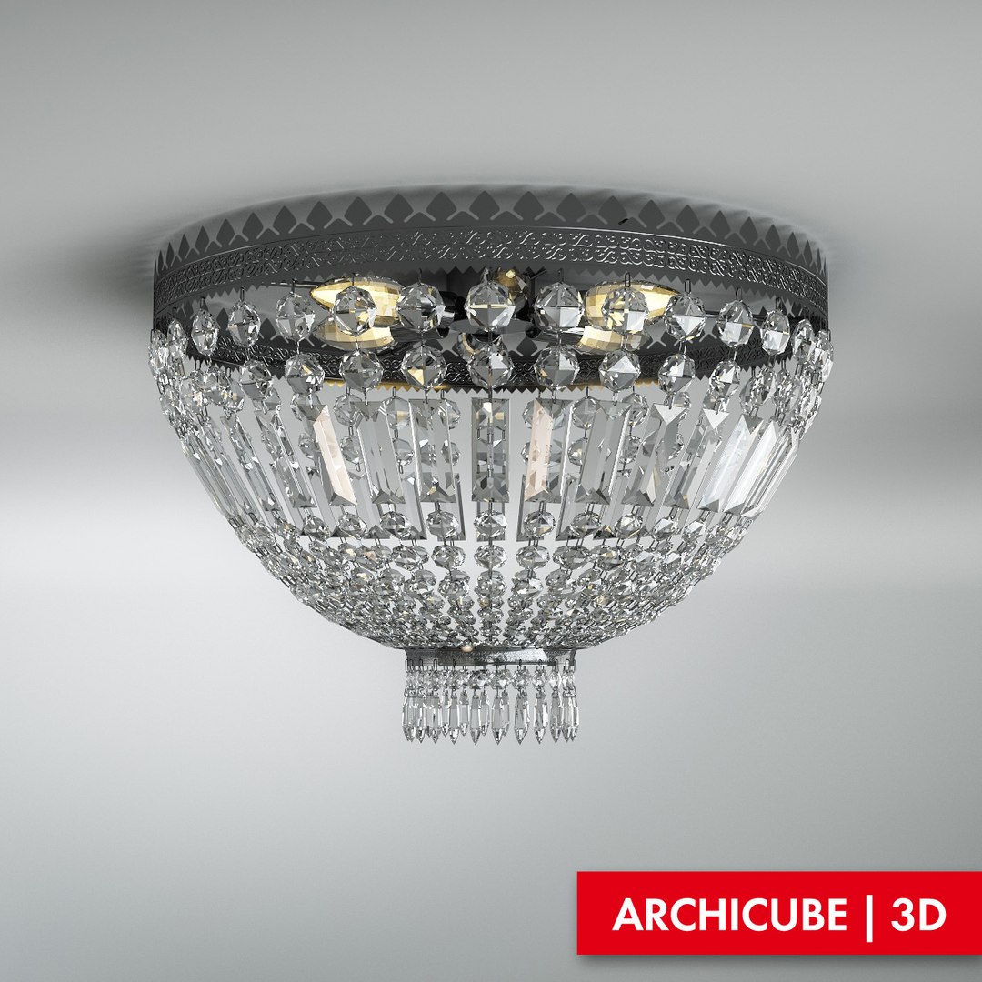 3d Ceiling Lamp Model