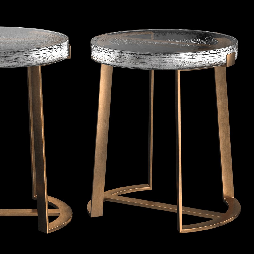 ICE ROUND SIDE TABLE 3D Model - TurboSquid 1949204