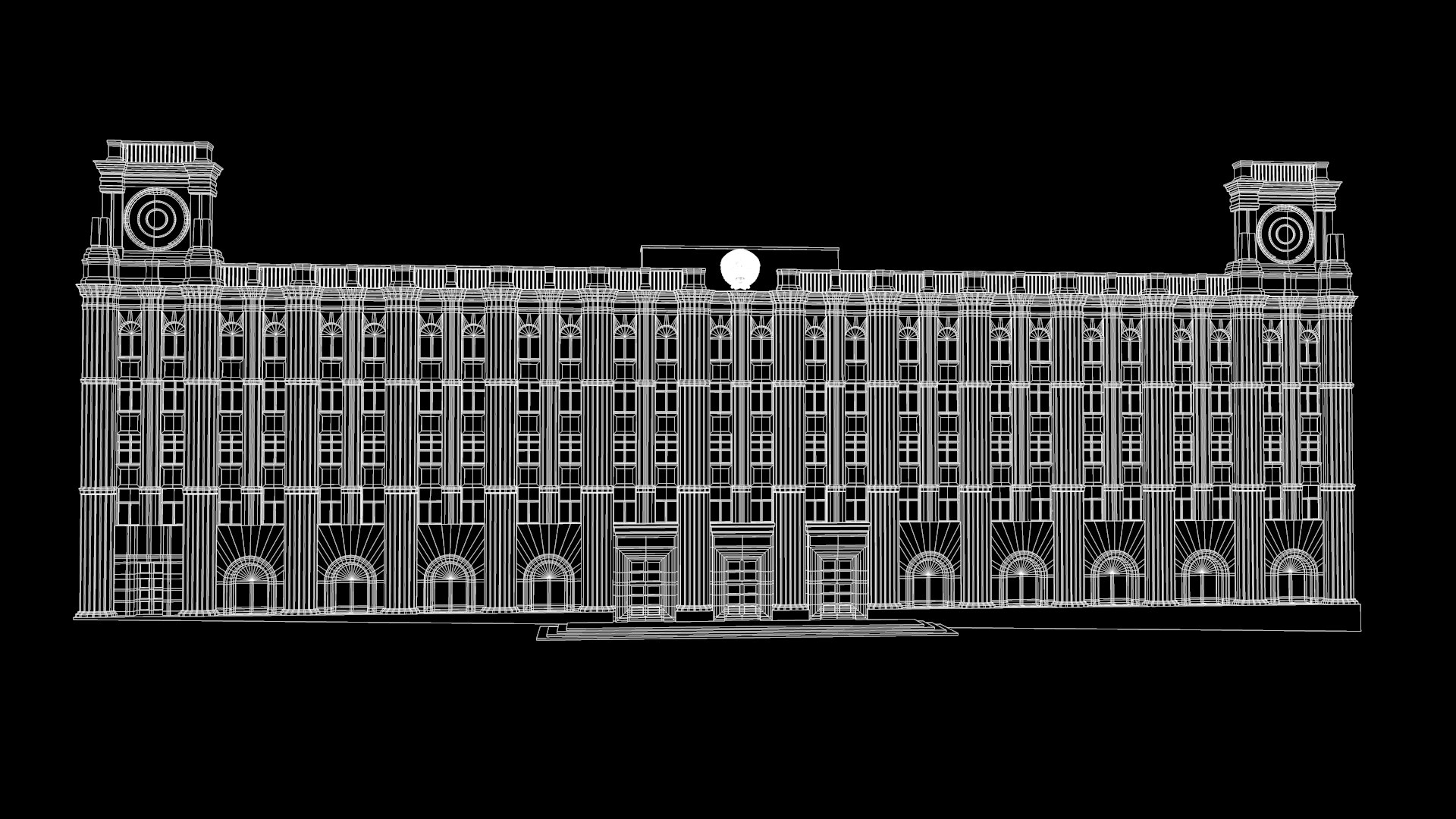 3D Volgograd Post office model - TurboSquid 2039460