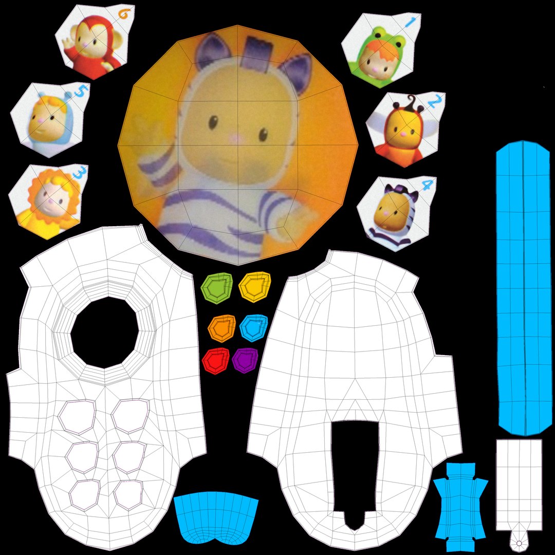 Toy Phone Smoby Cotoons 3D - TurboSquid 1292439