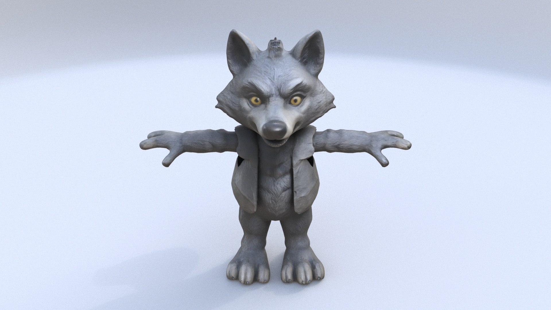 3D Model Wolf - TurboSquid 2338554