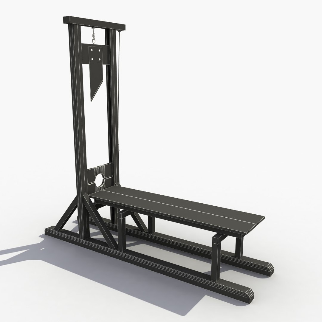 3d Guillotine Modeled