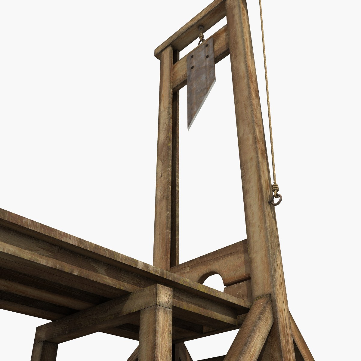 3d guillotine modeled