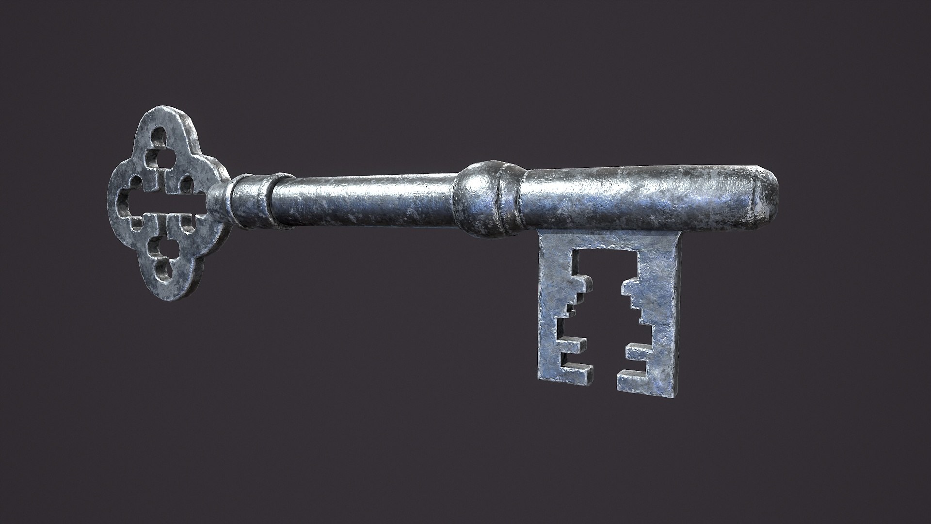 Medieval Skeleton Key 1 3D - TurboSquid 1744925