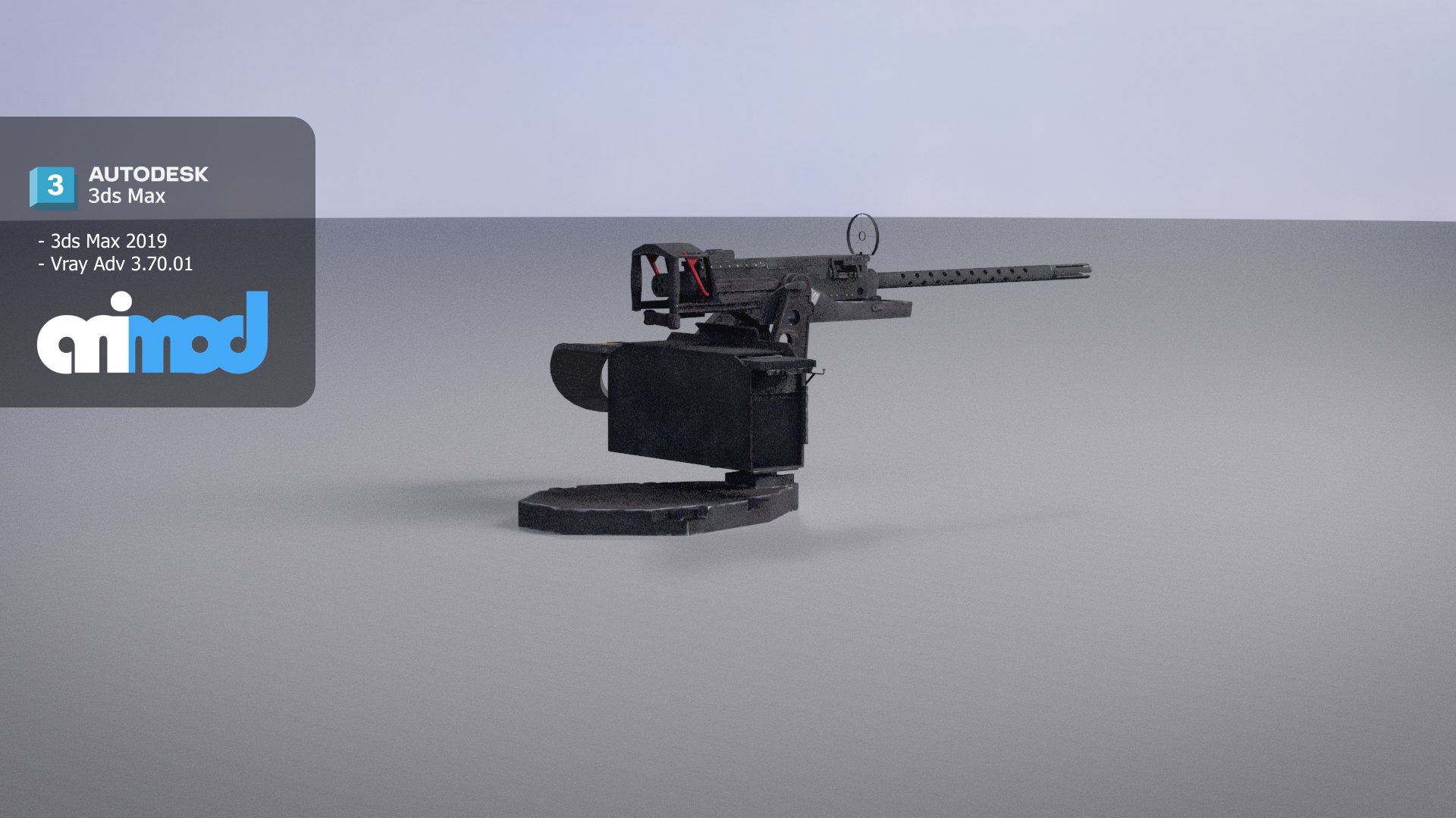 3D MachineGun - TurboSquid 2269642