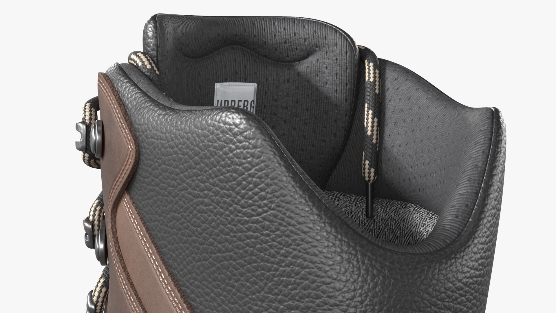 3D Urberg Boots For Hiking Brown - TurboSquid 2284128