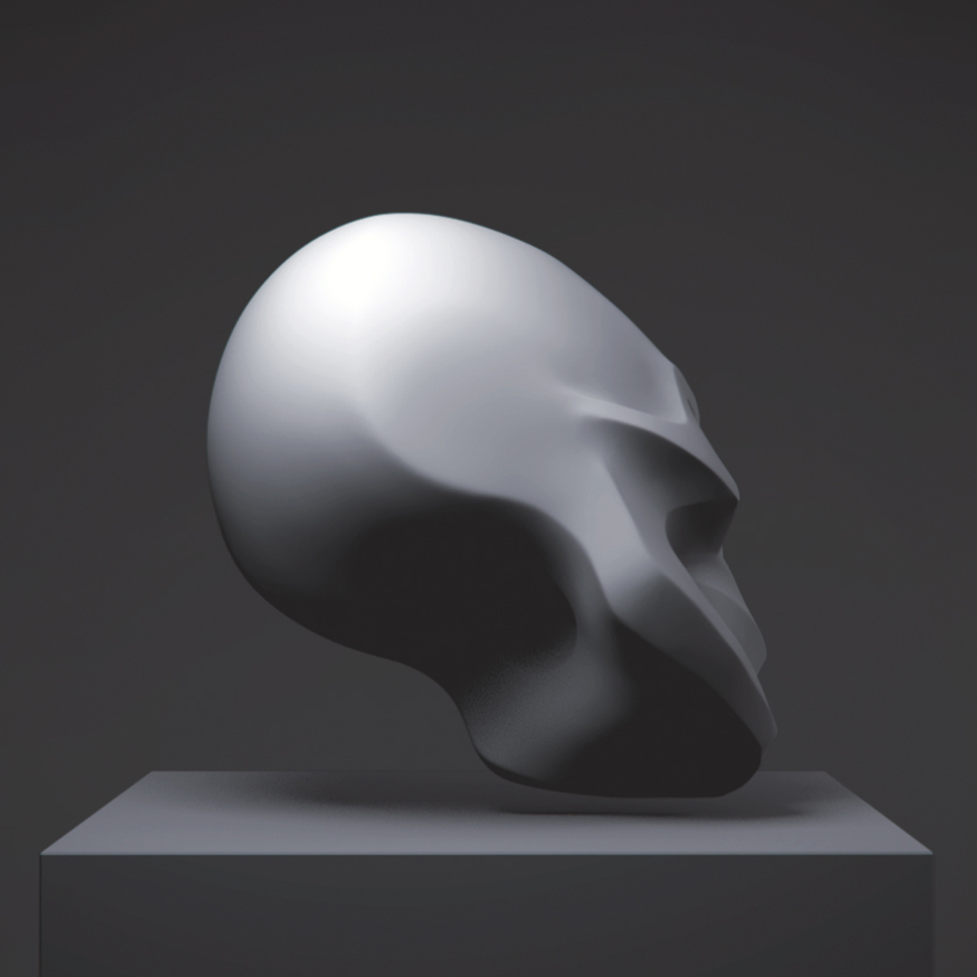 Stylized skull 3D - TurboSquid 1313733
