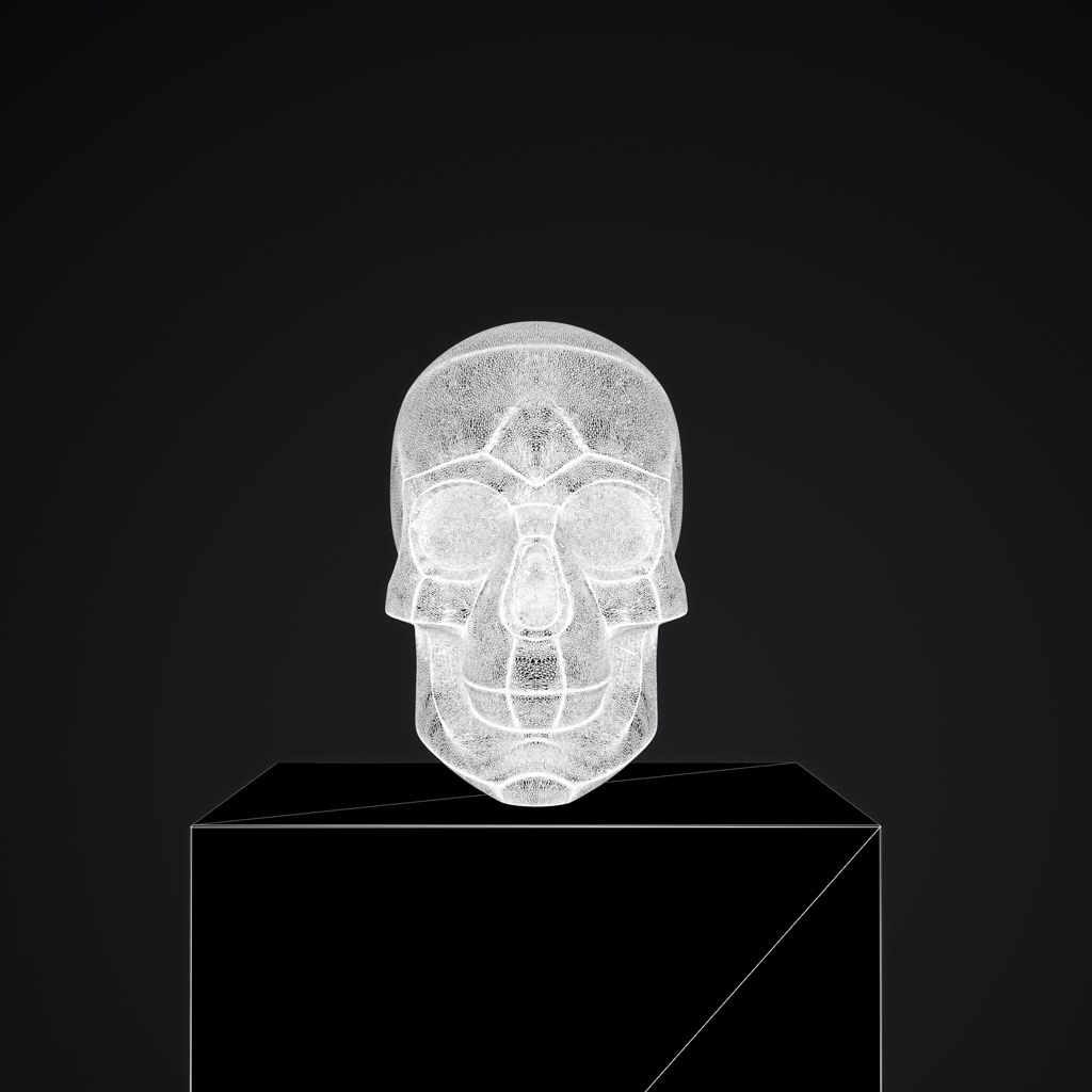 Stylized skull 3D - TurboSquid 1313733