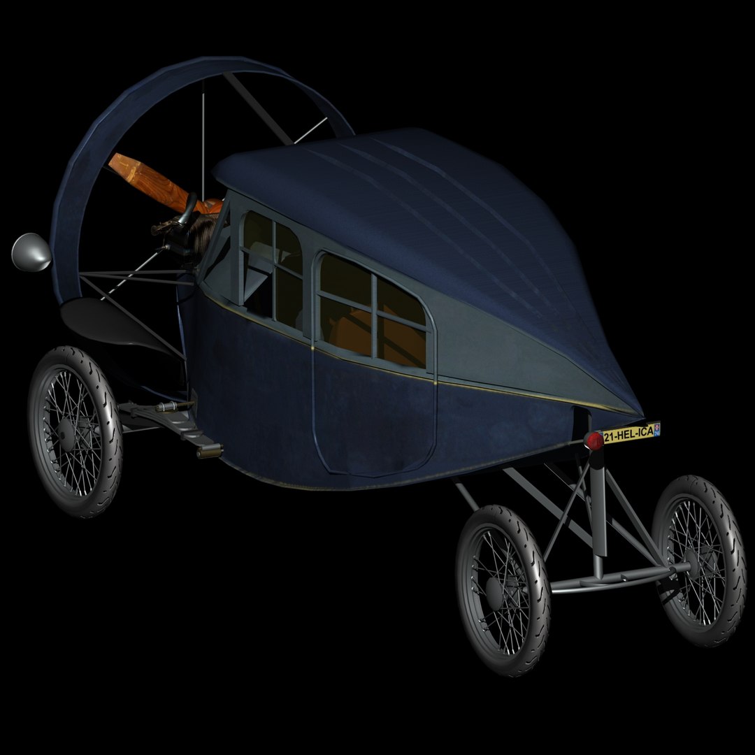 3D Helica Car Vehicle - TurboSquid 1414247