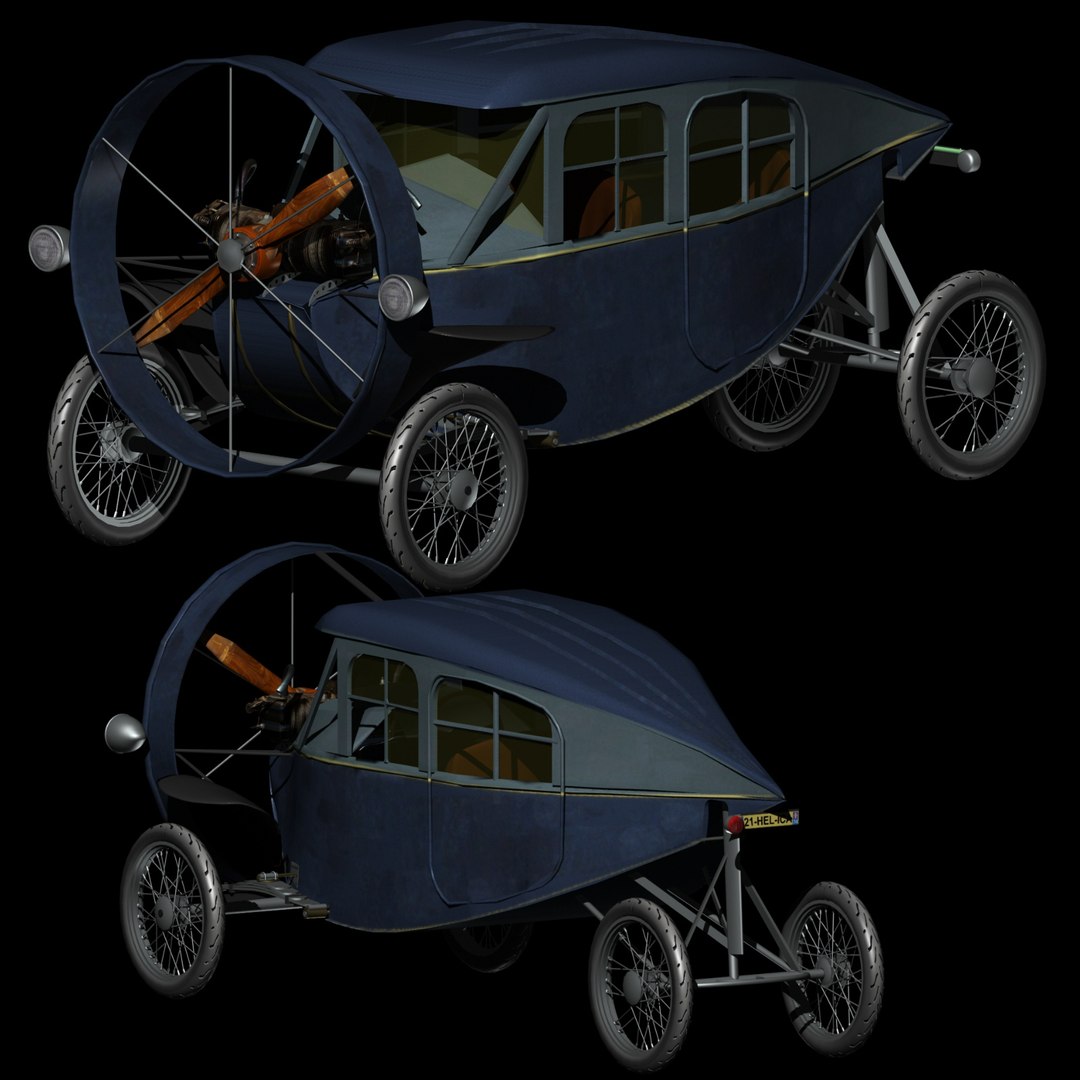 3D Helica Car Vehicle - TurboSquid 1414247