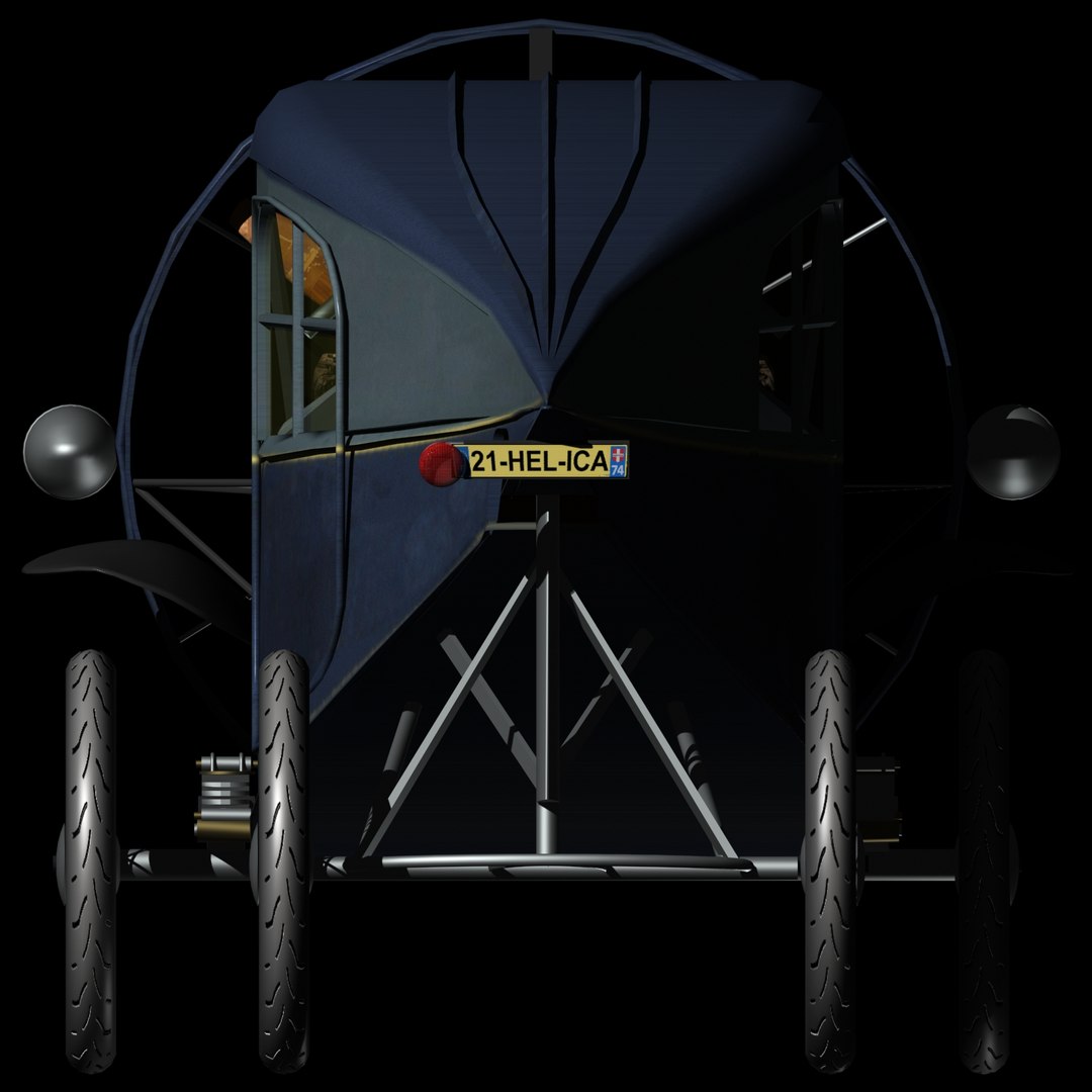 3D Helica Car Vehicle - TurboSquid 1414247