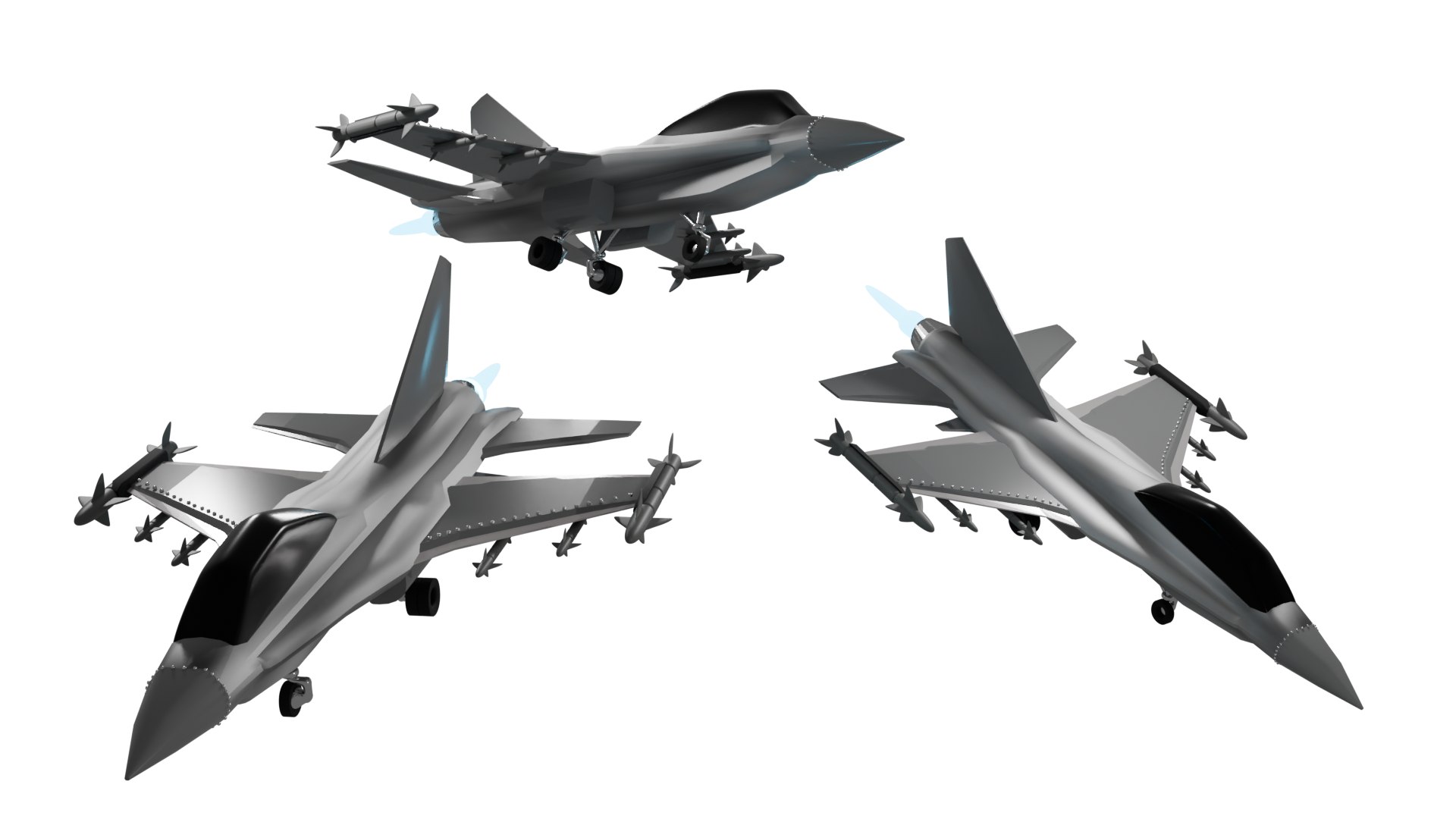 3D FIGHTER JET - TurboSquid 2366125