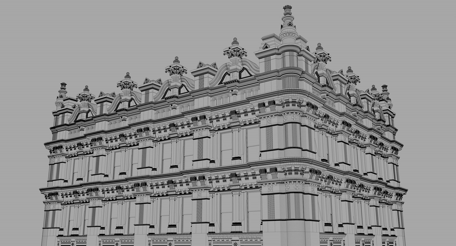 3D 21 Modules Building P - TurboSquid 1992501