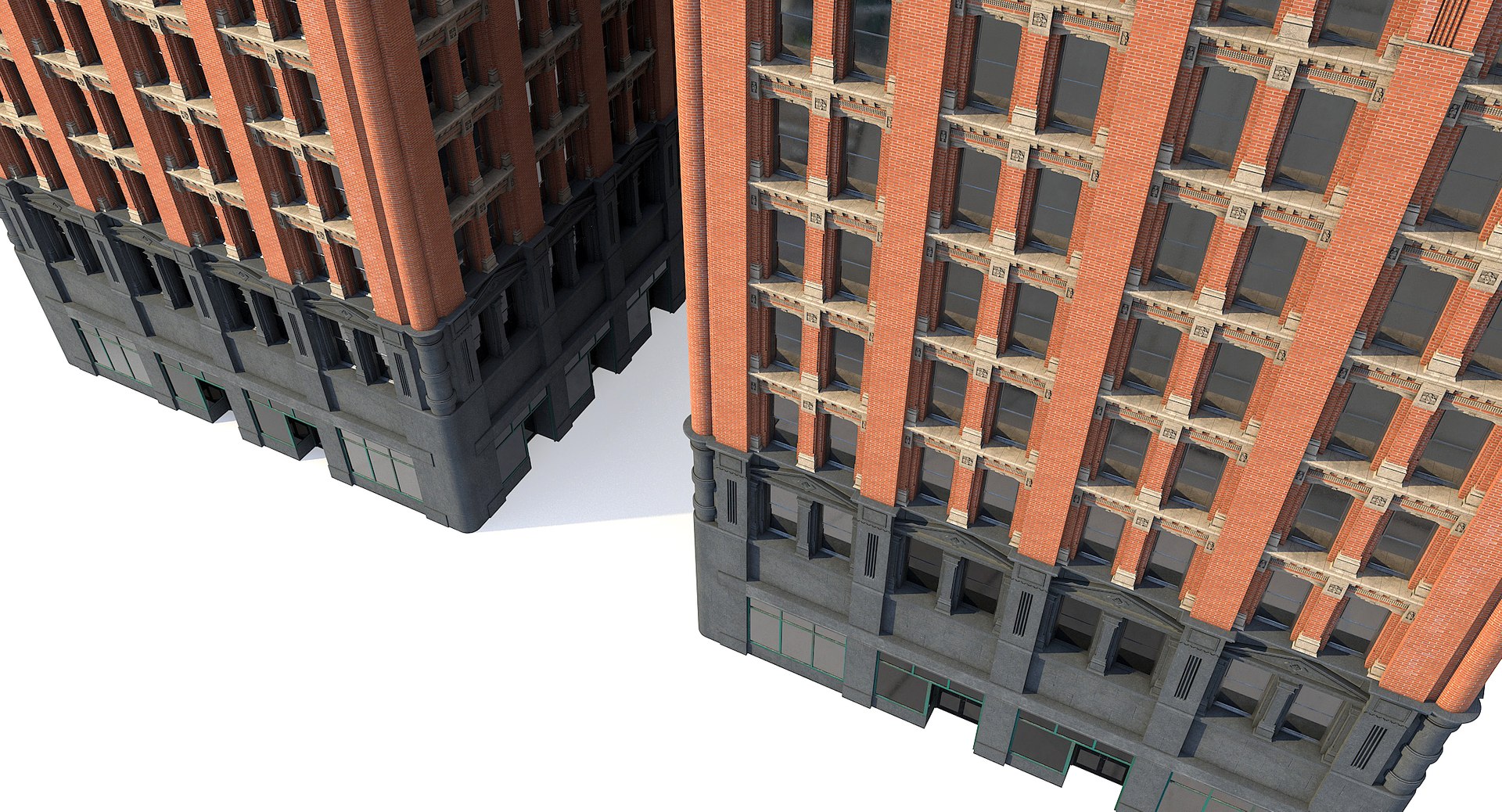 3D 21 Modules Building P - TurboSquid 1992501