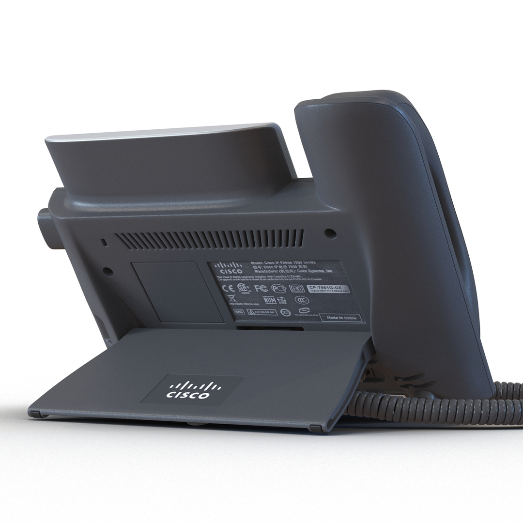 3d model cisco unified ip phone
