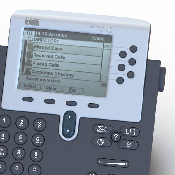 3d model cisco unified ip phone