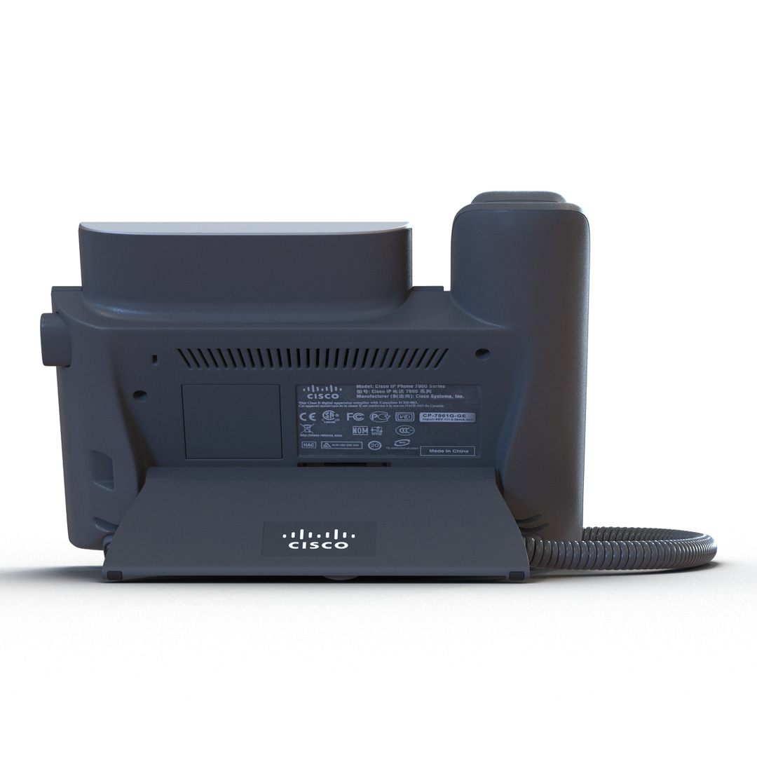 3d model cisco unified ip phone