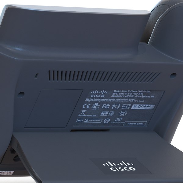 3d model cisco unified ip phone