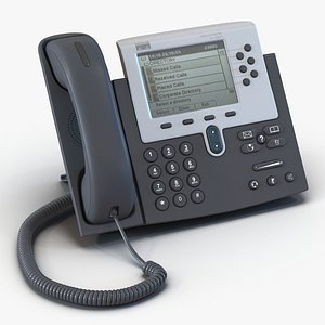 cisco ip phone 8861 3d model