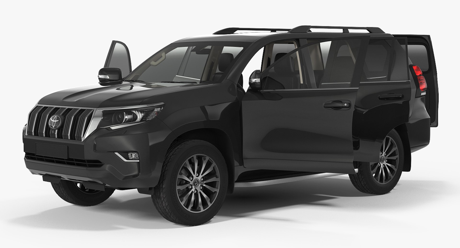 Toyota prado 2018 3D model - TurboSquid 1328480
